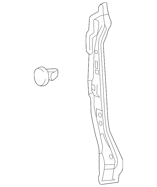 2013-2018 Toyota RAV4 Fender Filler Panel 53827-0R030 | Toyota Parts Center