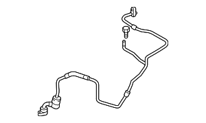 2006-2010 Volkswagen Touareg Suction Line 7L6-820-017-D | OEM Parts Online
