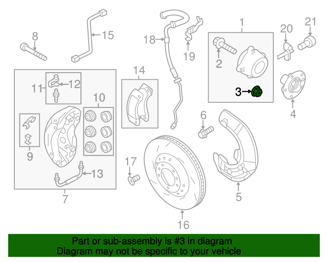 Genuine Porsche Axle Nut for 2003-2018 Porsche | OEM Part# WHT-006-779 ...