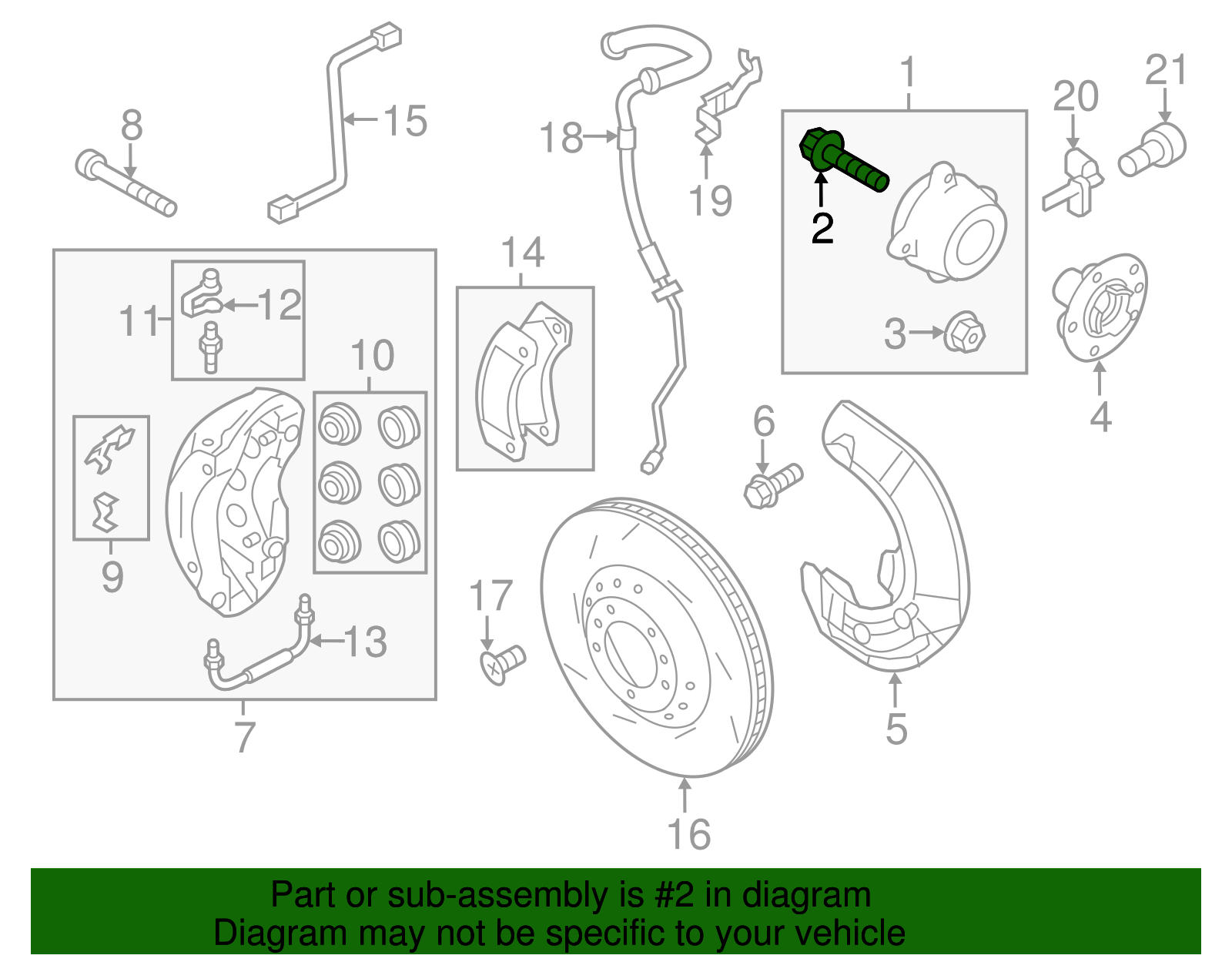 2011-2024 Porsche Bearing Assembly Mount Bolt WHT-004-835 | Sunset ...