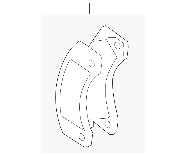 2011-2018 Porsche Cayenne 1 Set Of Brake Pads PAA-698-151 | OEM Parts ...