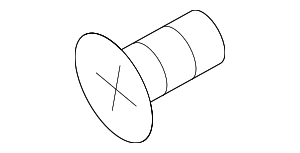 2011-2018 Porsche Cayenne Rotor Screw PAF-910-282 | Sunset Porsche Parts