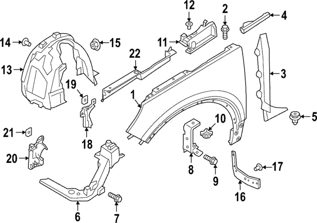 2019-2023 Volvo Flap - Passenger Side (RH) 31469051 | TascaParts.com