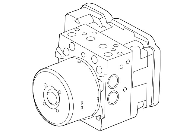 2008-2009 Land Rover LR2 ABS Hydraulic Control Module Unit | Land Rover ...