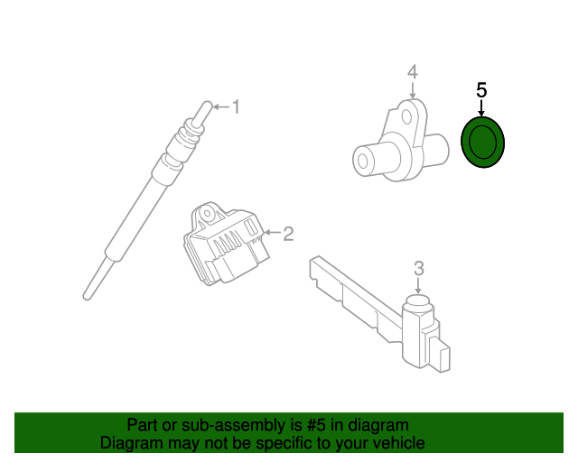 Genuine BMW 13-62-7-796-699 | Camshaft Sensor O-Ring | FREE Shipping on ...