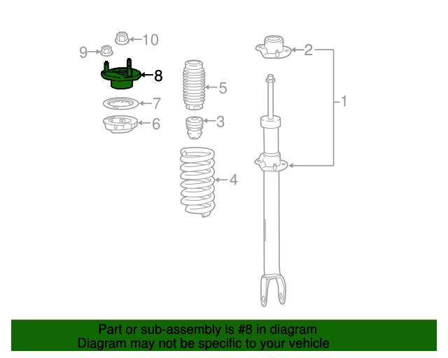 253-323-00-20 - Bearing Assembly 2015-2021 Mercedes-Benz | Mercedes ...
