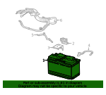 001-982-82-08-26 - Vehicle Battery 2019-2023 Mercedes-Benz | Mercedes ...