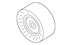 Porsche OEM Idler Pulley Part# 0PB-145-257 | OEM Vehicle Parts