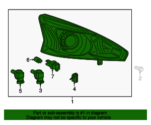26010-3TA9A - Composite Assembly 2013-2015 Nissan Altima | Nissan Parts ...