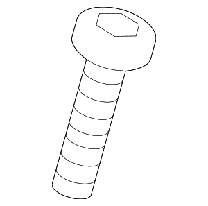 2007-2024 Audi Oil Filter Housing Screw N-104-707-03 | OEM Parts Online