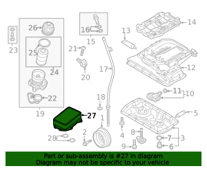 06M-117-015-M - Oil Cooler 2018-2023 Audi | Audi OEM Parts