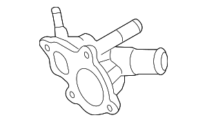 2013-2020 Nissan Engine Coolant Outlet Flange 11060-3TA0B ...