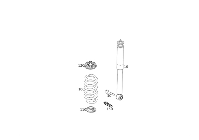 4533240600 - Helical Spring 2009-2010 Smart Fortwo | Mercedes-Benz USA ...