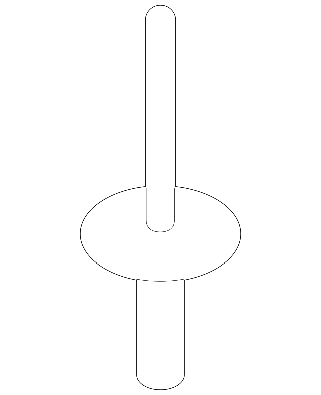 51-77-7-171-004 - Wheel Flare Rivet 2007-2024 BMW | BMW OEM Parts