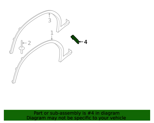 51137418608 - 2018-2021 BMW X3 Molding Strip (51-13-7-418-608) | BMW of ...