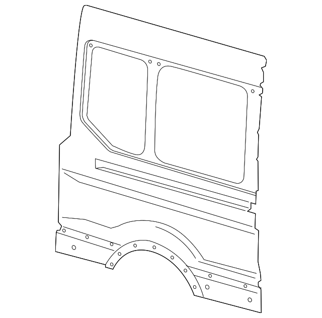 Genuine OEM Ford Part - Side Panel EK4Z-61279D46-G | Genuine OEM Ford ...