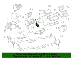 205-682-24-71 - Heat Shield 2015-2023 Mercedes-Benz | AutoNationParts.com