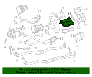 205-470-07-47 - Heat Shield 2015-2023 Mercedes-Benz | Mercedes-Benz USA ...