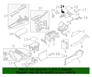 2020-2023 Hyundai Sonata Auxiliary Jack 96120-L1100 | QuirkParts
