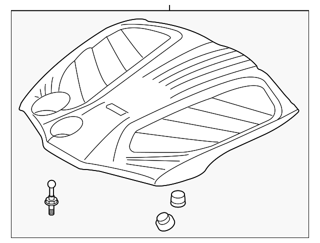 29240-3CFC0 - Engine Cover 2014-2016 Kia Cadenza | Kia.Parts Store