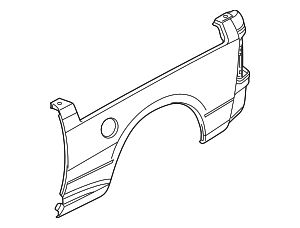 2009-2020 Mopar Side Panel 68186044AA | TascaParts.com