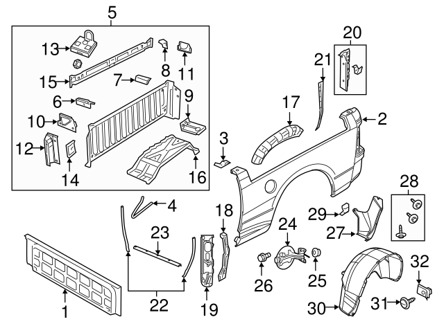 Panel 68159396AC | Mopar Estores