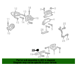 2010-2023 GM M10x1.5 Stainless Steel Exhaust Nut 15032594 GM ...