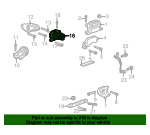 2010-2017 GM Transmission Mount 20840183 GM | GMPartsDirect.com