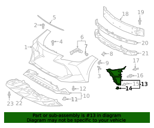2019-2022 Toyota Avalon Air Inlet Duct 52822-07010 | OEM Parts Online