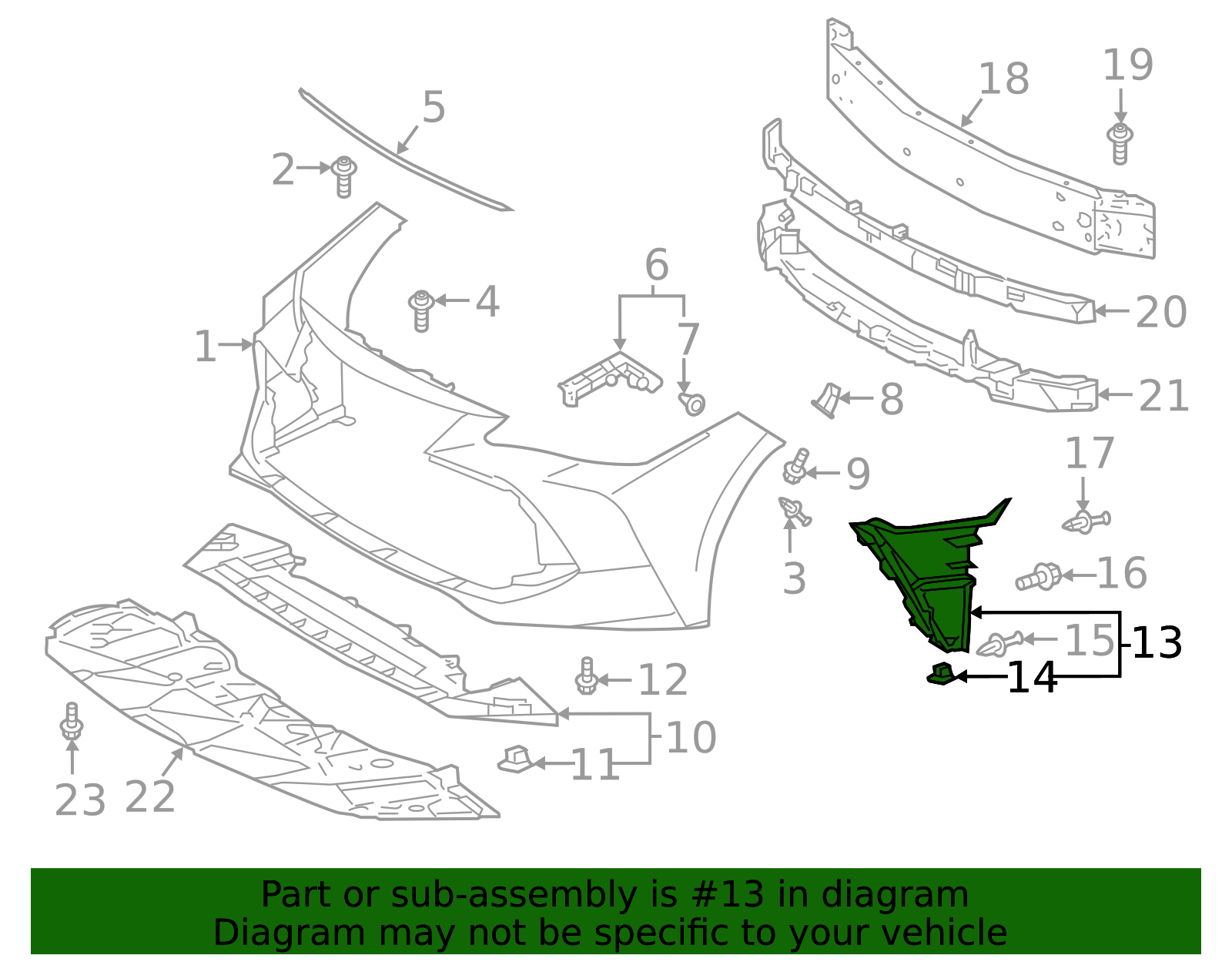 2019-2022 Toyota Avalon Air Inlet Duct 52822-07010 | OEM Parts Online