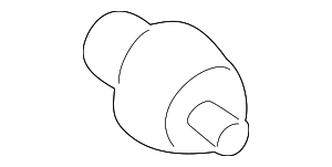 1995-2003 Nissan Trunk Lid Bumper 84840-40U00 | QuirkParts