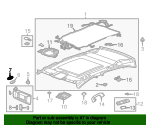 Sun Visor | GM Sun Visor - GMPartsNow.com