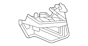 2021-2025 Chevrolet Trailblazer Rear Passenger Side Bumper Cover Tail ...