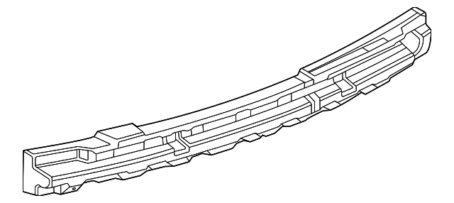 2021-2023 Chevrolet Trailblazer Rear Bumper Cover Energy Absorber ...