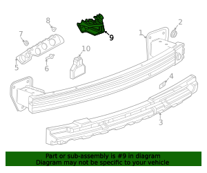 2021-2025 Chevrolet Trailblazer Rear Passenger Side Bumper Cover Tail ...