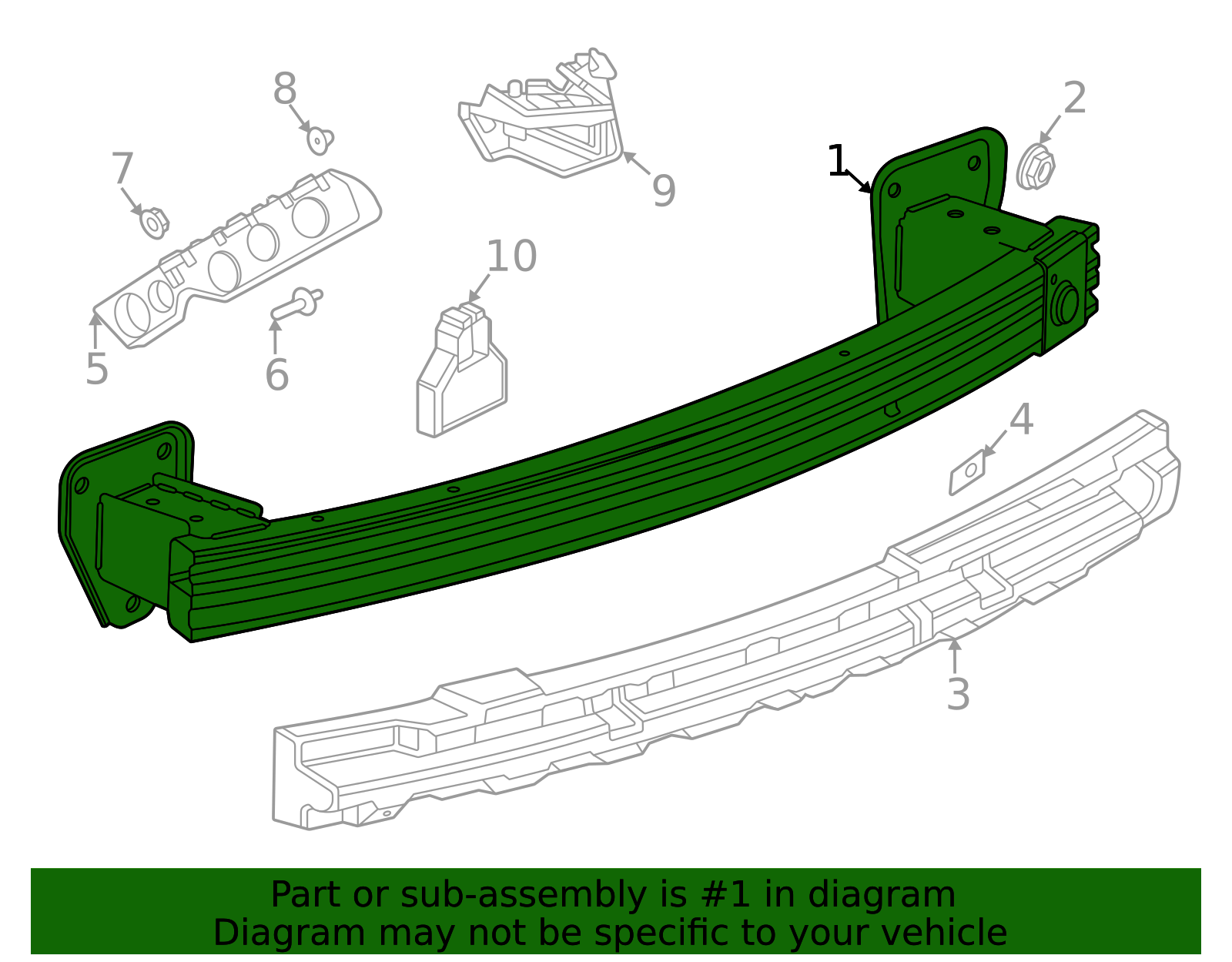 Buy Genuine GM Auto Parts - Bar (Part # 60008484) | GM Parts Store