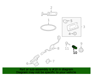 KK4Z-6125040-A - Holder 2019-2023 Ford | AutoNationParts.com