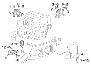 2018-2020 GM Trans Support Bolt 11610904 | TascaParts.com