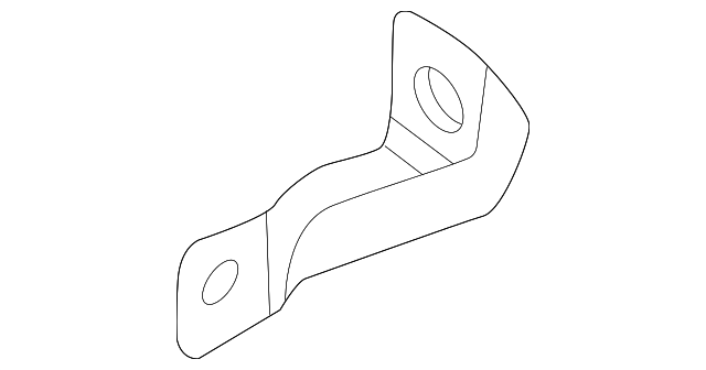 2021 Ford Bronco Front Shield Bracket M2DZ-16B116-A | TascaParts.com
