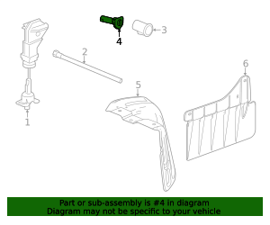 2021-2024 GM Spare Wheel Lock Cylinder Case 84275185 GM | GMPartsDirect.com