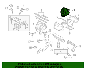 2002-2008 Mini Cooper HVAC Blower Motor Assembly 67-32-6-935-371 | Mini ...