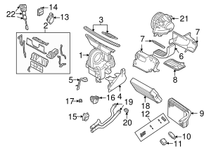 2002-2008 Mini Cooper Sun Load Temperature Sensor 64-11-6-980-149 | BMW ...