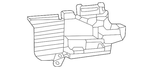 223-880-64-02 - Basic Carrier, Bumper Mercedes-Benz USA Parts