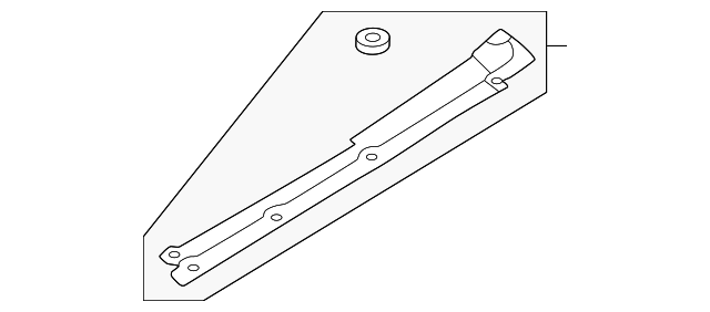 2022-2023 Ford Bronco Side Member m2dz9810116b | TascaParts.com