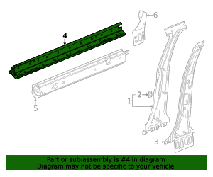 2020-2022 Buick Encore GX Passenger Side Rocker Outer Panel ...