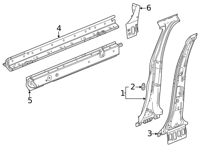 2020-2022 Buick Encore GX Passenger Side Rocker Outer Panel ...