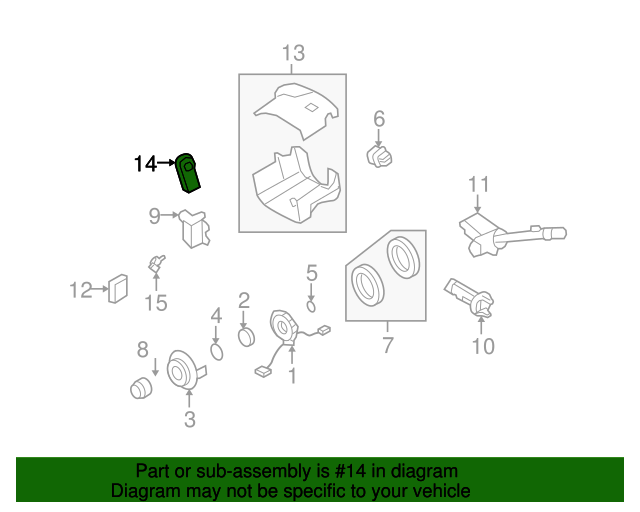 2007-2014 GM Theft Deterrent Module 22738087 | GMPartsDirect.com