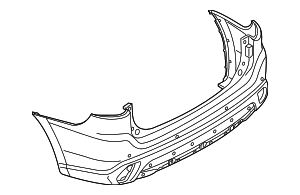 6410F219 - Bumper Cover 2019-2020 Mitsubishi Outlander | Mitsubishi ...