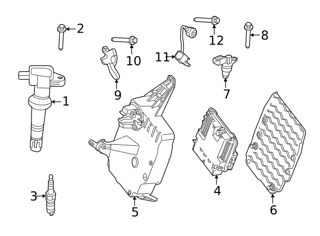 LV4Z-12A650-CBNP - Engine Control Module (ECM) 2020-2023 Ford | Ford ...
