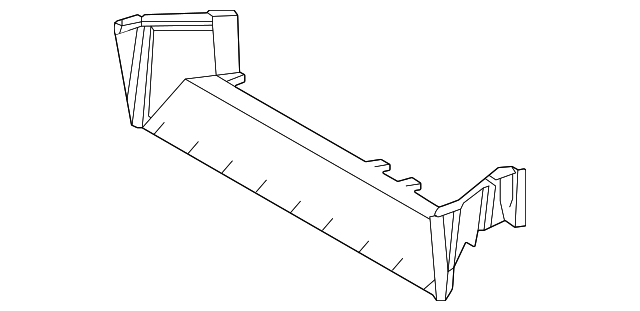 2021-2023 Toyota Mirai Lower Air Guide 16683-77020 | Toyota Parts Center